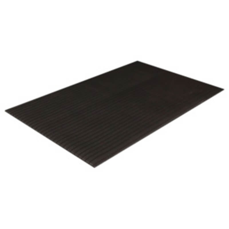 Crown Tuff Spun Mat Pebble-Surface PVC Foam FP-2436BK - FloorMatShop ...